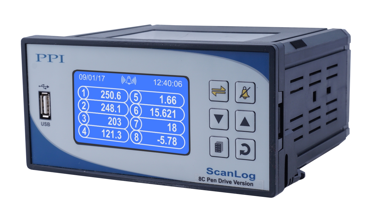 Temperature Scanner 8 channel USB | 8 Channel Auto Temperature Scanner